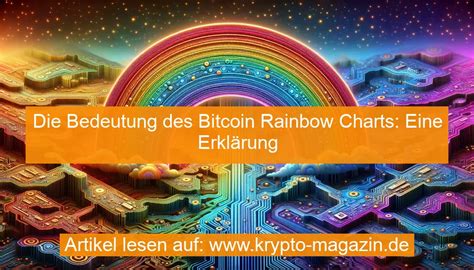 Verstehen Sie den Bitcoin Rainbow Chart Ihr Schlüssel zum Erfolg