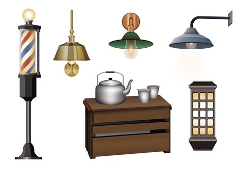 itens de decoração vintage 12658297 PNG