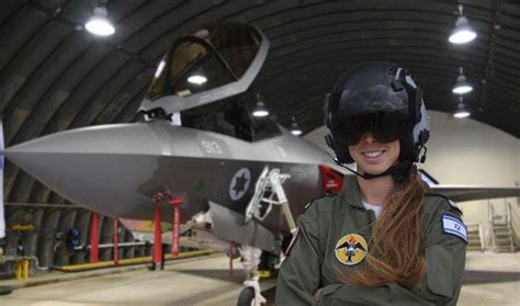La Primera Mujer Piloto De F 35 De Israel Nombrada Segunda Comandante
