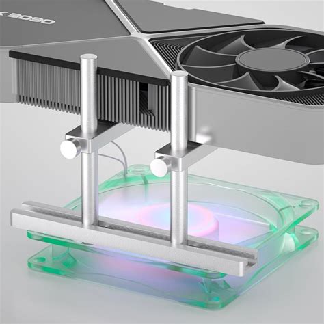 Soporte Para Tarjeta Gr Fica Gpu Soporte Ajustable De Aluminio Gpu
