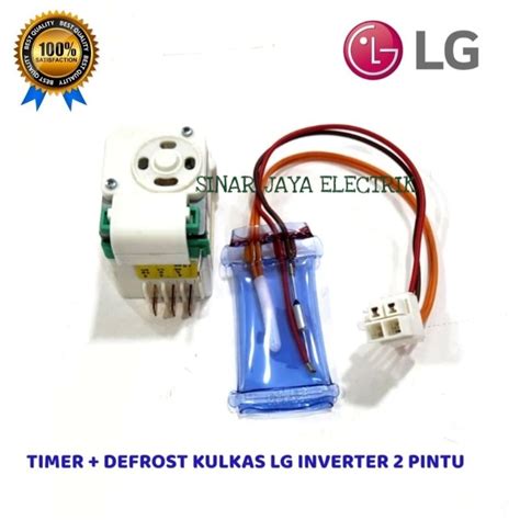 Jual TIMER DEFROST FUSE BIMETAL KULKAS LG INVERTER 2 PINTU Shopee