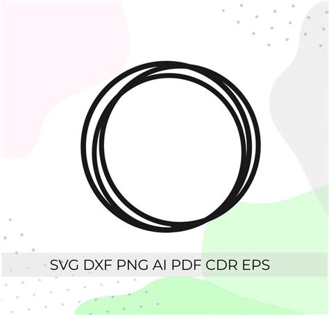 Circle Frame Svg Cake Topper Svg Files For Cricut Wedding Etsy