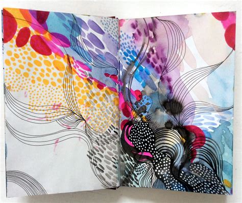 Do You Love Experimenting In Your Sketchbook Contemporary
