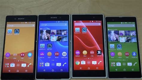 Sony Xperia Z3 Plus Vs Xperia Z2 Z1 And Z Internet Speeds Tested