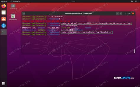 eclipse ide for c c developers installation on ubuntu 20 04 linux tutorials learn linux