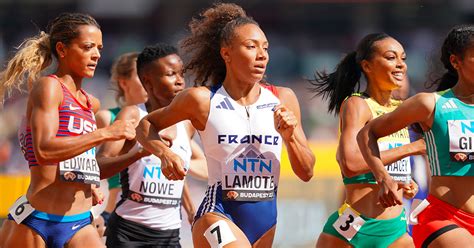 Athlétisme Les athlètes de l équipe de France qui ont réalisé les