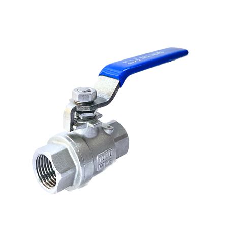 Válvula Esfera 1 2 BSP Aço Inox 304 Vedação PTFE Hambor Válvulas