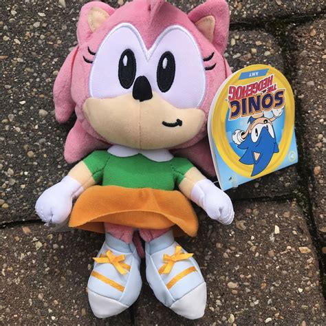 Mavin JAKKS Pacific Sonic The Hedgehog Amy Rose Plush