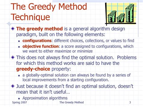 the greedy method spring 2007 the greedy method merge sort ppt download