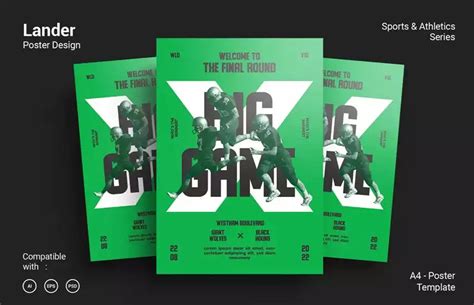 Lander Affinity Designer Poster Templates Design Shack