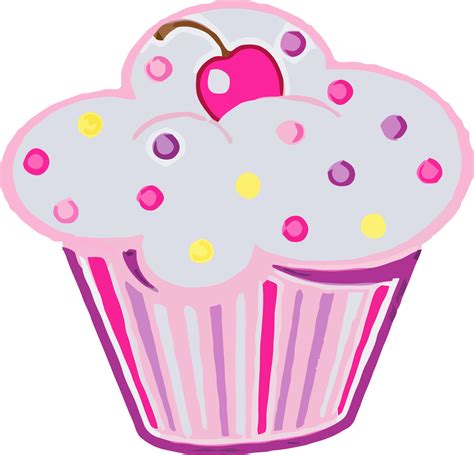 Adult Birthday Cupcake Clip Art
