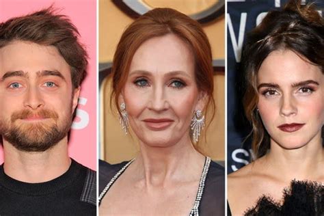 J K Rowling Wont Forgive Daniel Radcliffe Emma Watson For Trans Stance