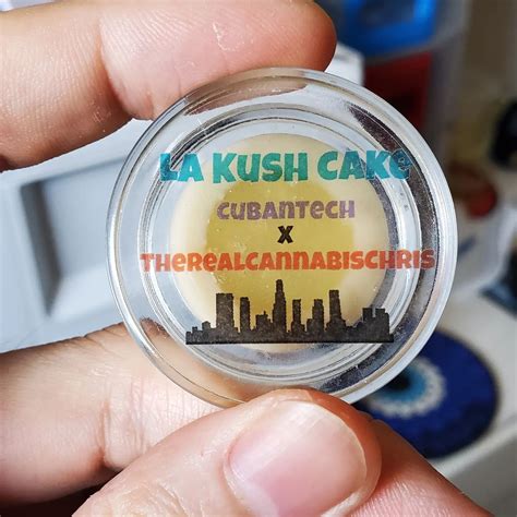 Hash Review LA Kush Cake Rosin By The Real Cannabis Chris The