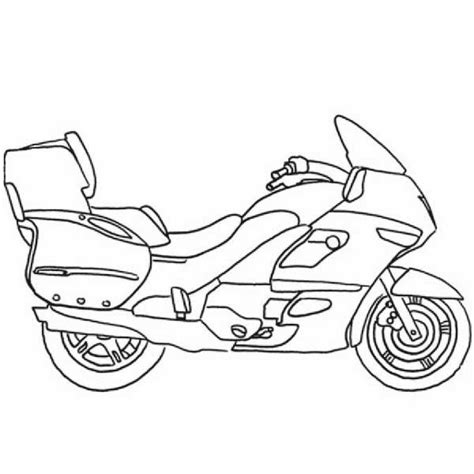 Colorir Moto Potente Mais Educativo Desenhos Para Colorir Carros