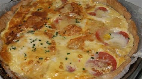 Quiche Aux Pommes De Terre Au Camembert Et Au Jambon Sublime