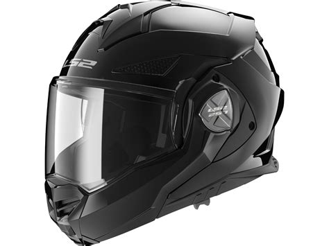 FF901 Advant X Glanz Schwarz Motorrad Klapphelm