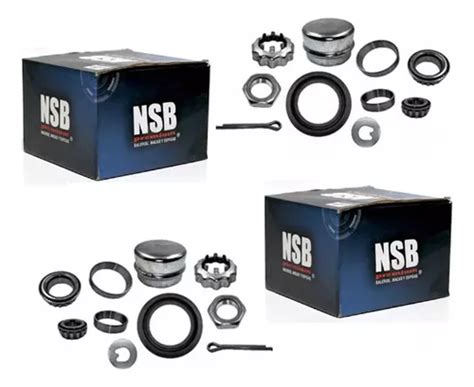 2 Kits Baleros Rueda Trasera Vw Golf Jetta A2 A3 89 A 99 Nsb Envío gratis