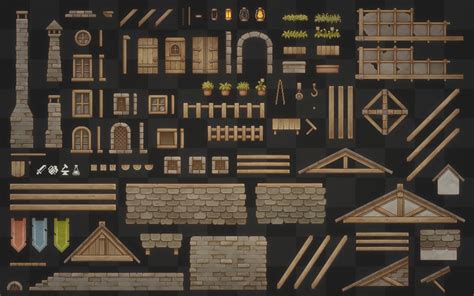 Pixel Art Platformer Village House AssetsDeals Pro