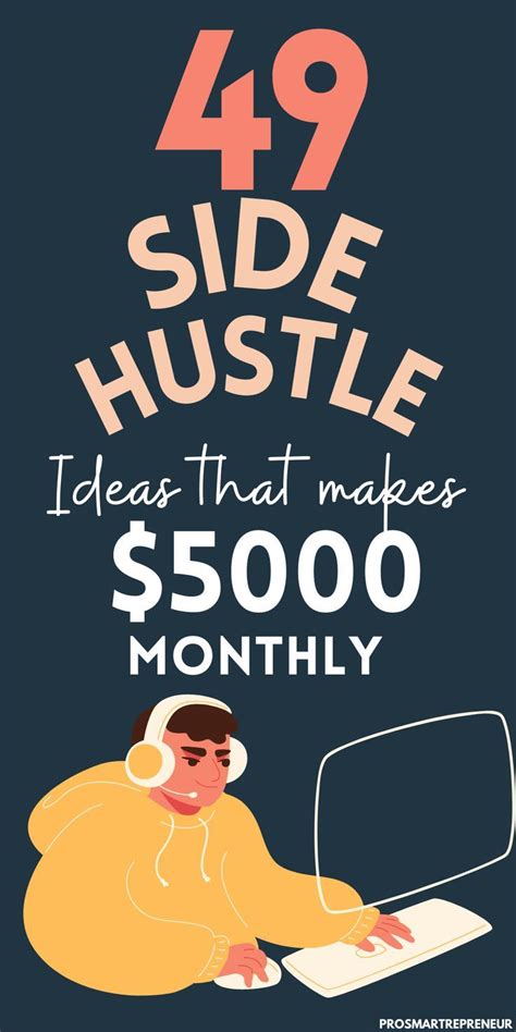 49 Best Side Hustle Ideas That Can Make 100k Per Month Side Hustle