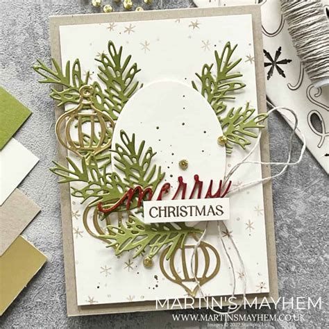 30 Day Christmas Card Making Challenge 2022 Day 12 Martin S Mayhem