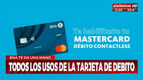 BNA te da una mano cómo habilitar tu tarjeta de débito gratuita YouTube