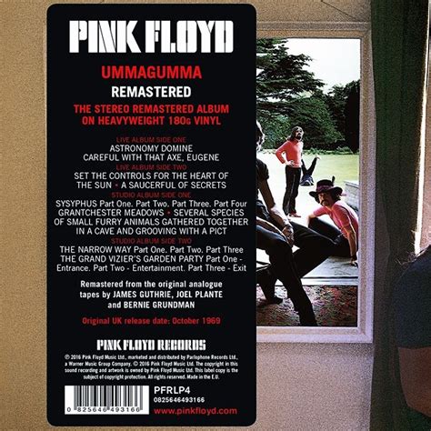 Pink Floyd Ummagumma Lp With Green Vinyl Securityalernas