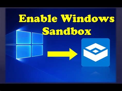 How To Enable Windows Sandbox What Is Windows Sandbox Video By