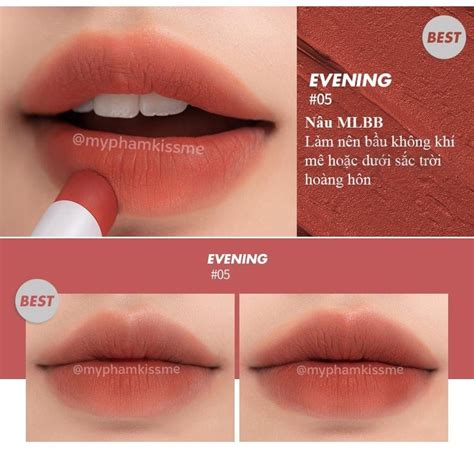 Son Thỏi Lì Lên Màu Siêu Xinh Romand New Zero Matte Lipstick Son kem