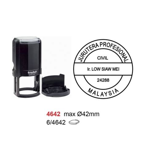 Jual Stempel Bulat Trodat Type 4642 Jakarta Pusat Dantek Shop