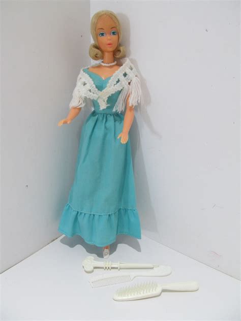 Vintage Mattel Deluxe Quick Curl Barbie Doll 1976 Etsy