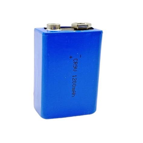 Limno2 Cr9V Primary Battery 9 Volt 9V Lithium Primary Battery For Smoke