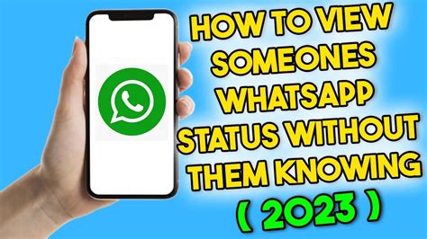 How To View Someones WhatsApp Status Without Them Knowing 2023 YouTube