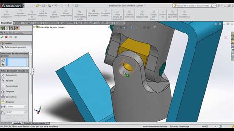 Tutorial Ensamblaje B Sico Solidworks Youtube