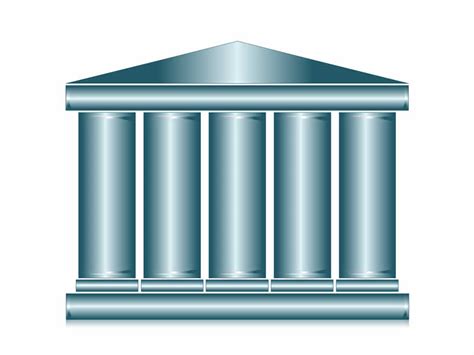 Pillars Diagram Editable Clip Art Library