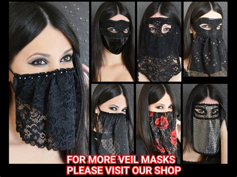 Lace Face Mask Sexy Veil Face Mask Belly Dance Mask Arabic Etsy Uk