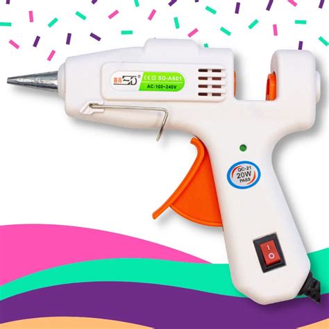 Pistola De Cola Quente Bivolt Bico Fino Profissional 20w Shopee Brasil