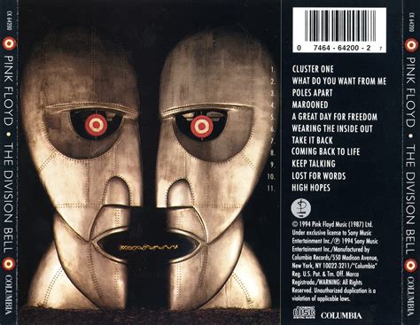 Pink Floyd Ilustrado The Division Bell C D U S A
