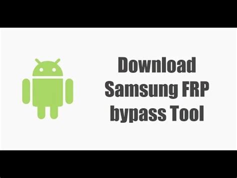 All Samsung FRP Bypass 2023 With FRP Tool Fix ADB Enable Fail Android