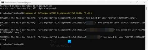 Unable To Save Permission Changes Access Is Denied In Windows 11