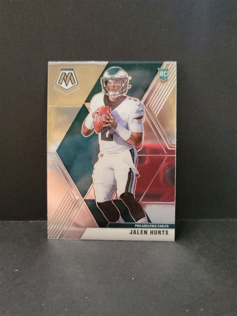 2020 Panini MOSAIC JALEN HURTS RC BASE 222 PHILADELPHIA EAGLES