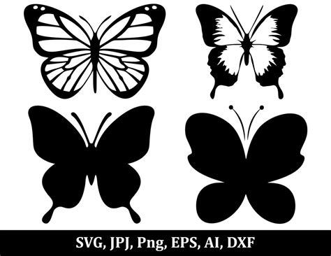 Butterfly SVG Cut File Cricut Svg Files For Cricut Layered Butterfly