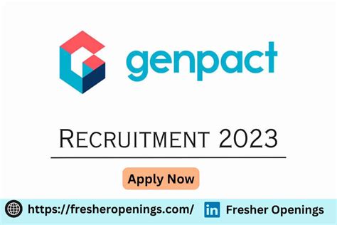 Genpact Off Campus Careers 2023 Hiring As Process Associate