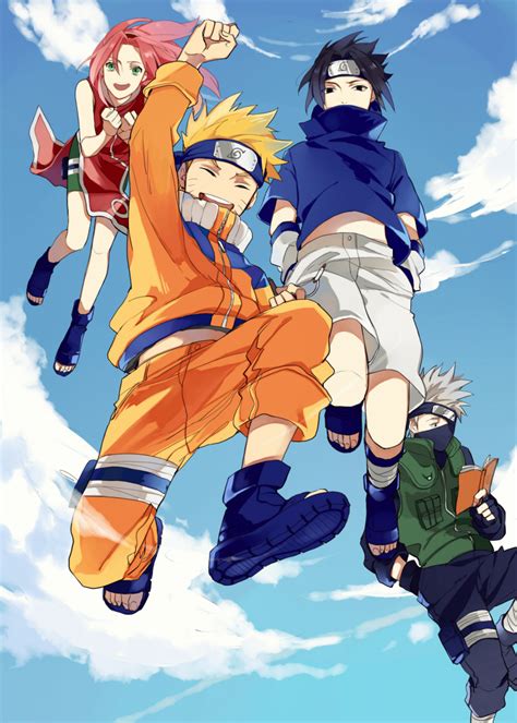 Haruno Sakura Uzumaki Naruto Uchiha Sasuke And Hatake Kakashi