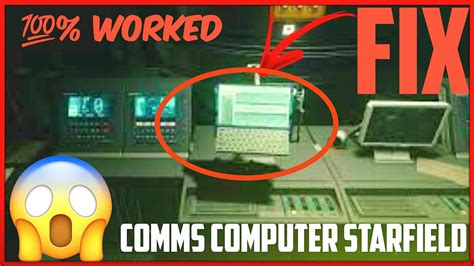 Fix The Comms Computer Starfield Back To Vectera Fix The Comms