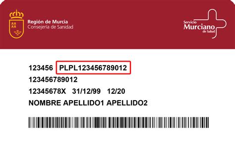 Cip Tarjeta Sanitaria Murcia Cita Previa Espa A
