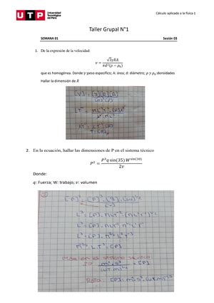 S01 s1 Ejercicios Sistema de Unidades Cálculo Aplicado a la Física 1