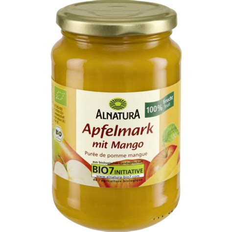 Alnatura Bio Apfelmark Mit Mango 360G