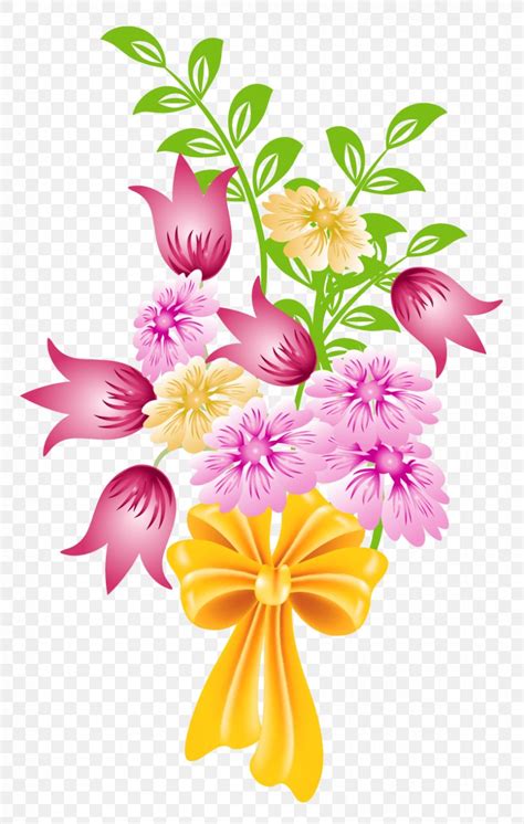 Spring Flower Bouquet Clipart Free Best Flower Site