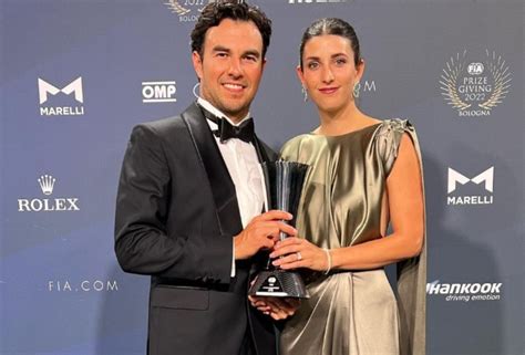 Una buena Checo Pérez se convierte en papá por cuarta ocasión