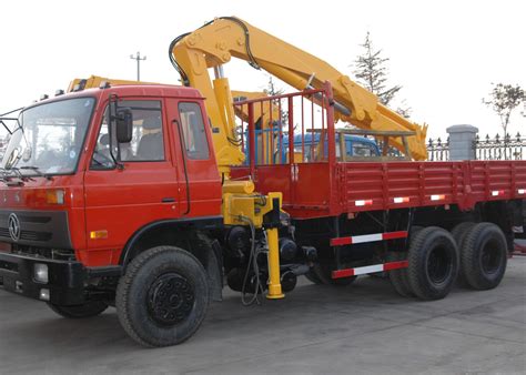 Ton Knuckle Boom Truck Mounted Crane Of Articulated Boom Crane